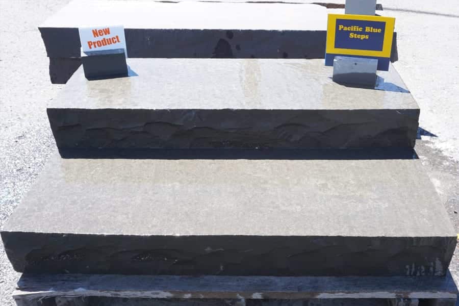 pacific-blue-stone-steps - Wicki Wholesale Stone, Inc.