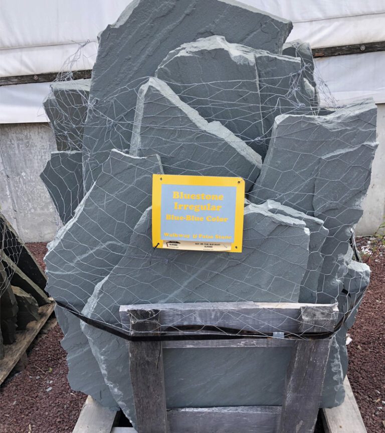 Blue-Blue Bluestone Irregular Walkway and Patio Stone - Wicki Wholesale ...