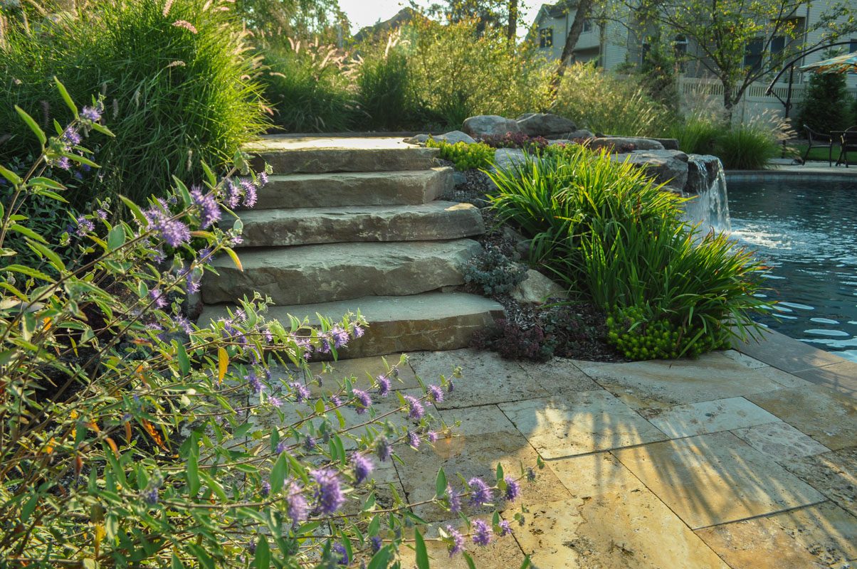 Outdoor Stone Steps NJ, PA, NY: Step Stones For Stairs & Patios