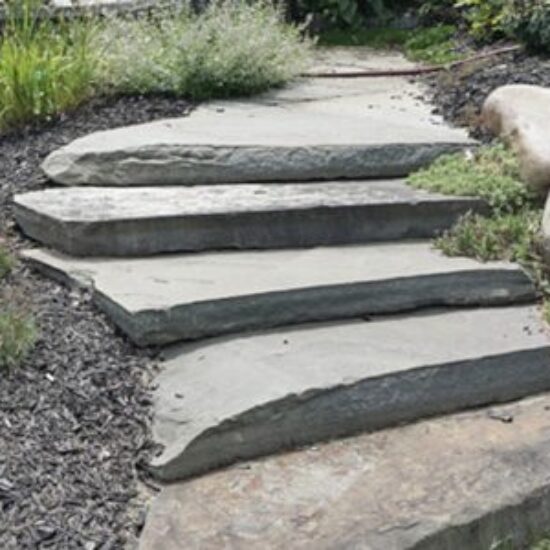 Manufactured Bluestone Steps