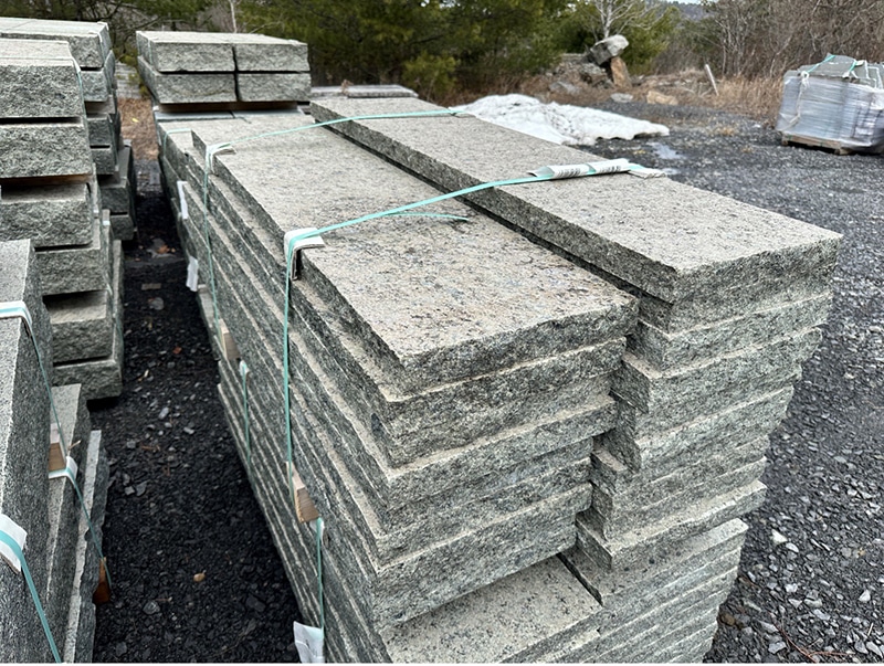 Adirondack-Green-Granite-treads - Wicki Wholesale Stone, Inc.